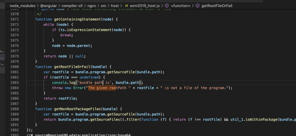 Error In The Given Rootpath Undefined Is Not A File Of The Program · Issue 35504 · Angular 