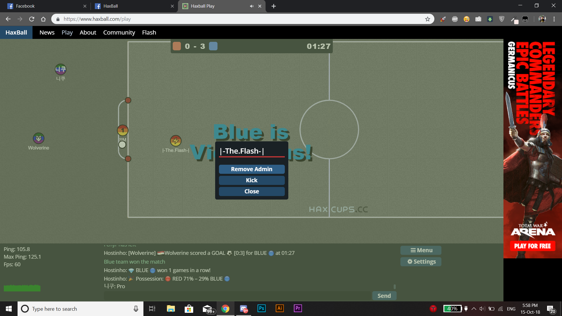 [Bug] Player Options · Issue #573 · haxball/haxball-issues · GitHub