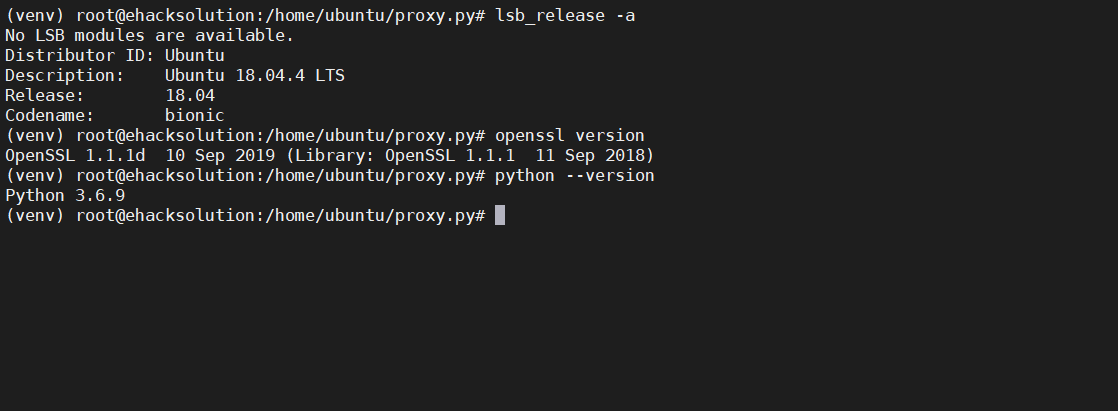 [Ubuntu] Cannot use TLS interception · Issue #299 · abhinavsingh/proxy.py · GitHub