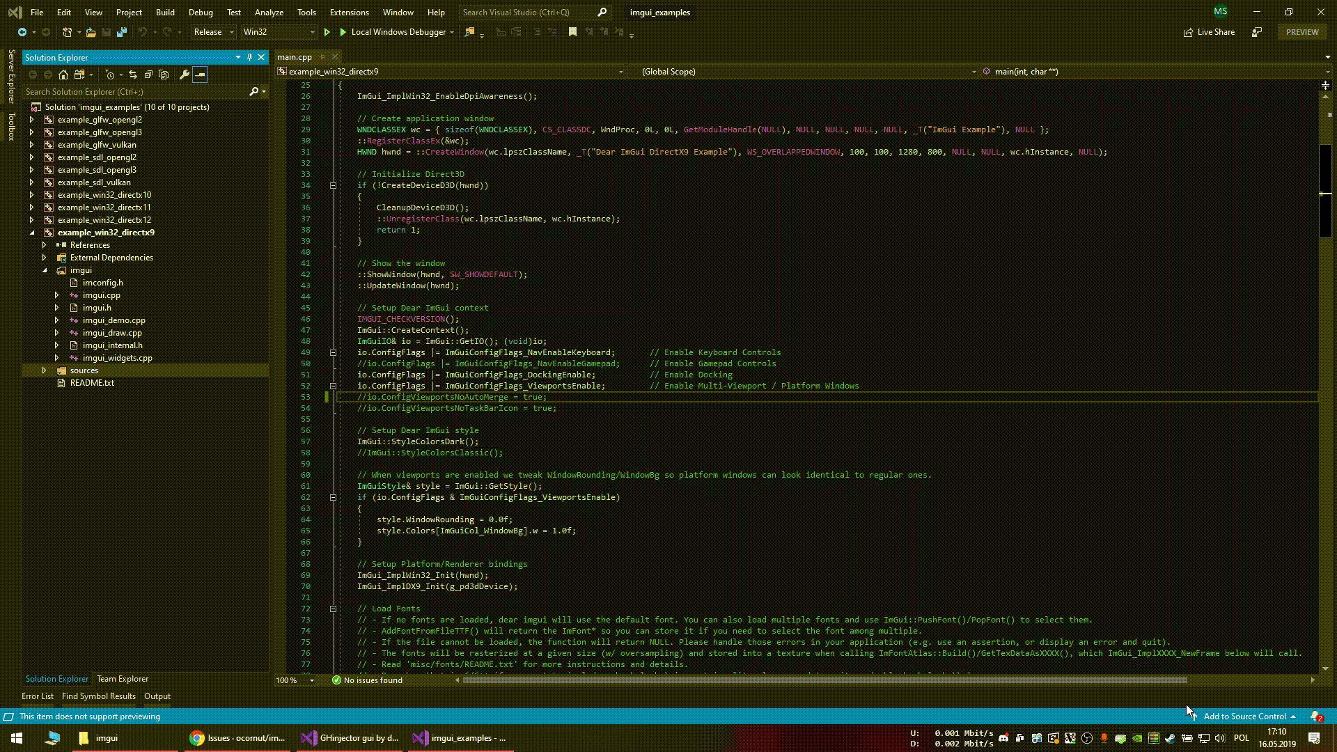 Secondary viewports not rendering if nothing has been drawn in main one · Issue #2560 · ocornut ...