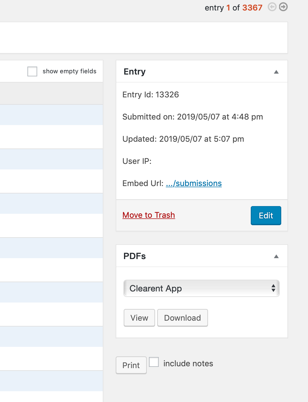 Redesign Entry Details UI · Issue #932 · GravityPDF/gravity-pdf · GitHub