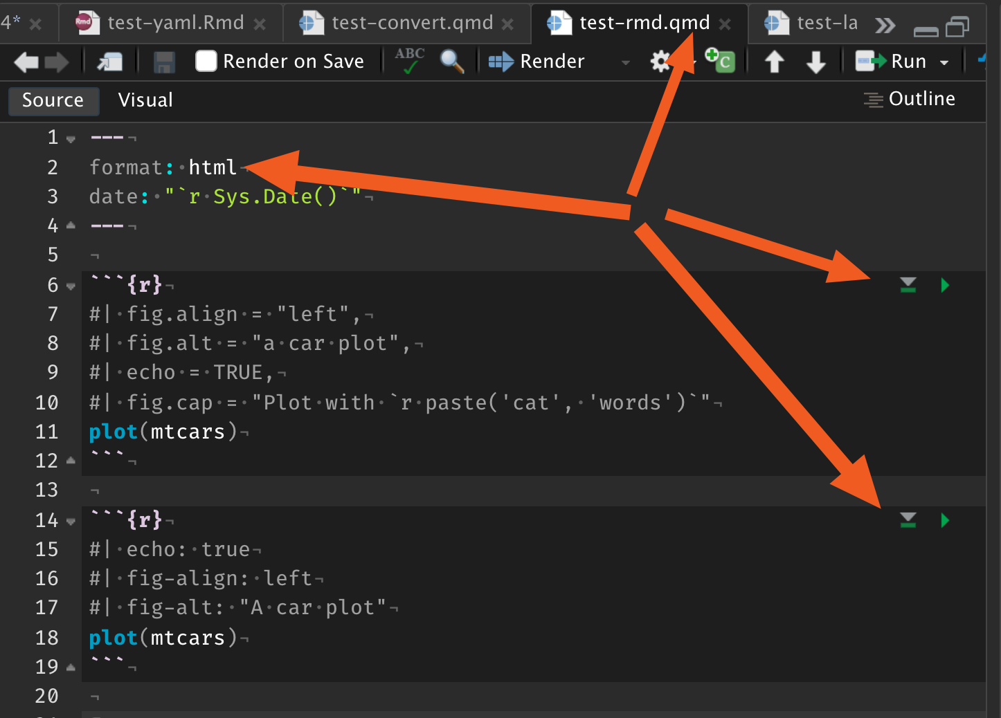 Quarto Documents Do Not Have UI Gear For Changing Chunk Options Issue 11745 Rstudio rstudio 