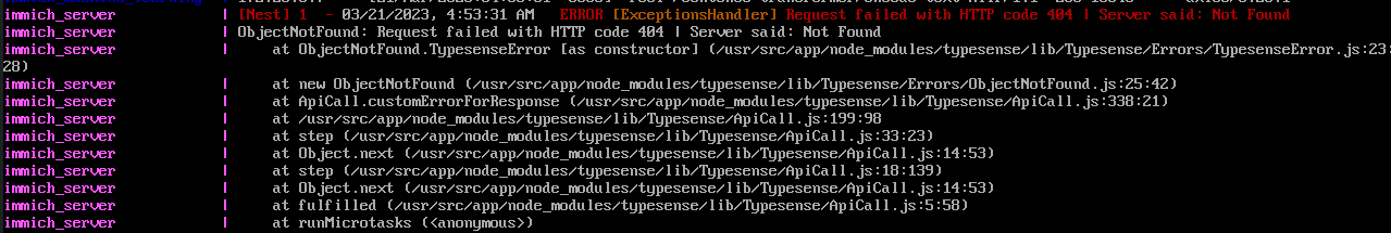 [BUG] Internal server error 500 when clicking "Explore" · Issue #2028 · immich-app/immich · GitHub