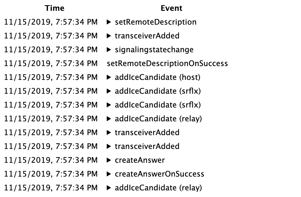 No Remote Stream Is Being Sentdisplayed Both On Device And In Browser · Issue 723 · React