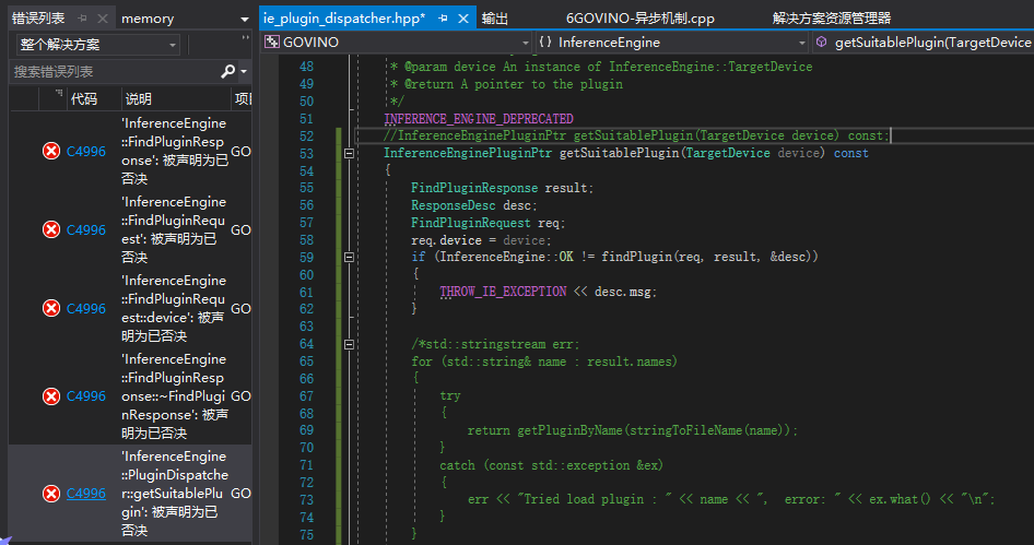Debug Assertion Failed when loading the plugin · Issue #194 · openvinotoolkit/openvino · GitHub