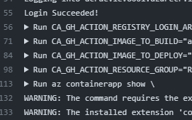 Save State command to be deprecated · Issue #53 · Azure/container-apps-deploy-action · GitHub