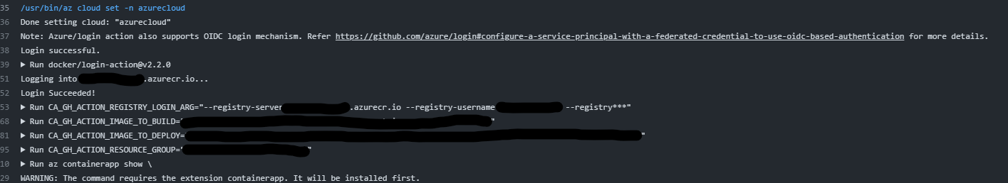 Save State command to be deprecated · Issue #53 · Azure/container-apps-deploy-action · GitHub