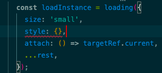 [loading] 函数方式中 ts 中限制了传入 style、classname 的设置 · Issue #803 · Tencent/tdesign-react · GitHub