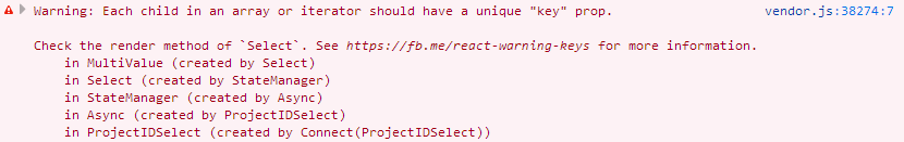 [v2] Warning: Each child in an array or iterator should have a unique "key" prop. · Issue #2743 ...