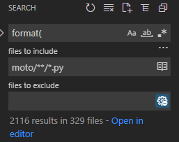 Style: formats can be done with f-strings · Issue #5579 · getmoto/moto · GitHub