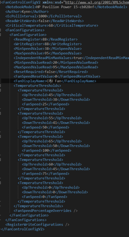 Help for config HP Pavillon Power 15 cb028nf · Issue #553 · hirschmann/nbfc · GitHub