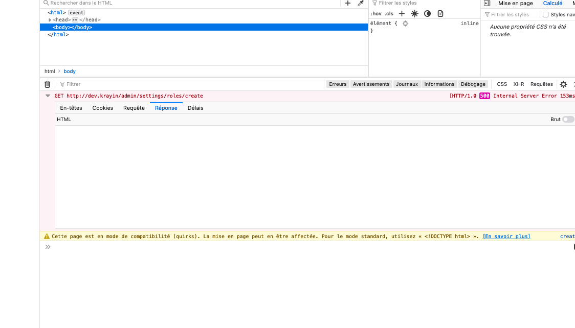 Crash error - no details · Issue #1077 · krayin/laravel-crm · GitHub