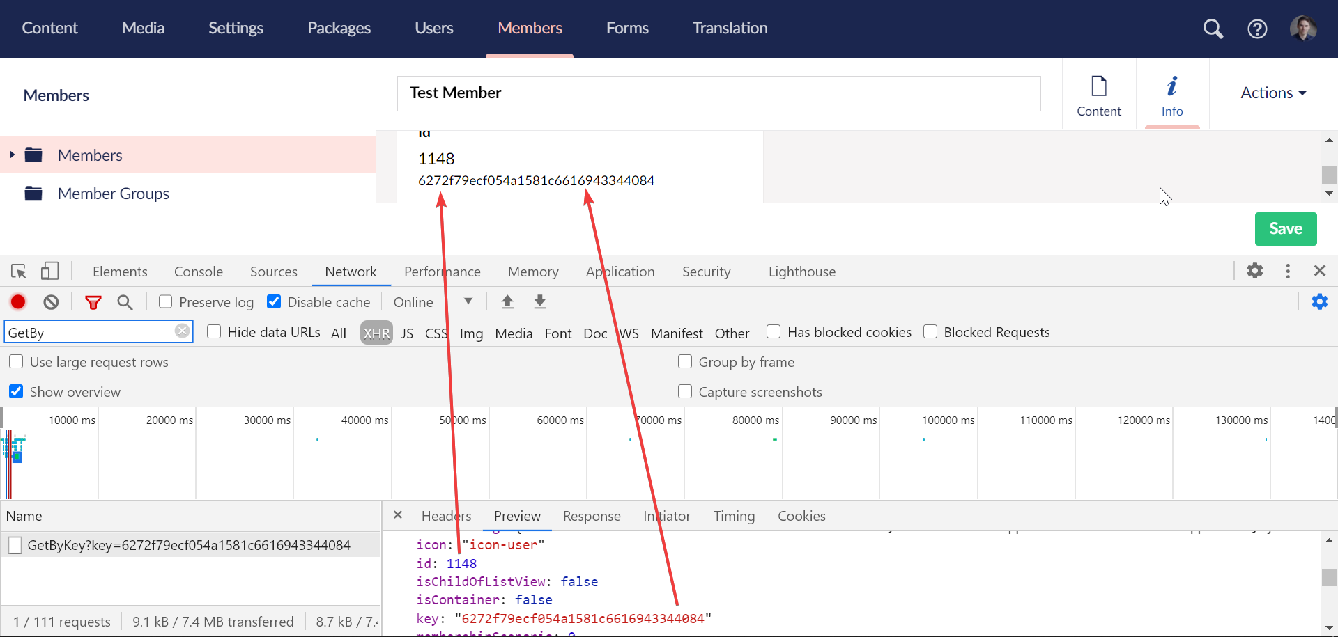 Umbraco 891 Member Id Not Displayed As Guid · Issue 9602 · Umbracoumbraco Cms · Github 5191
