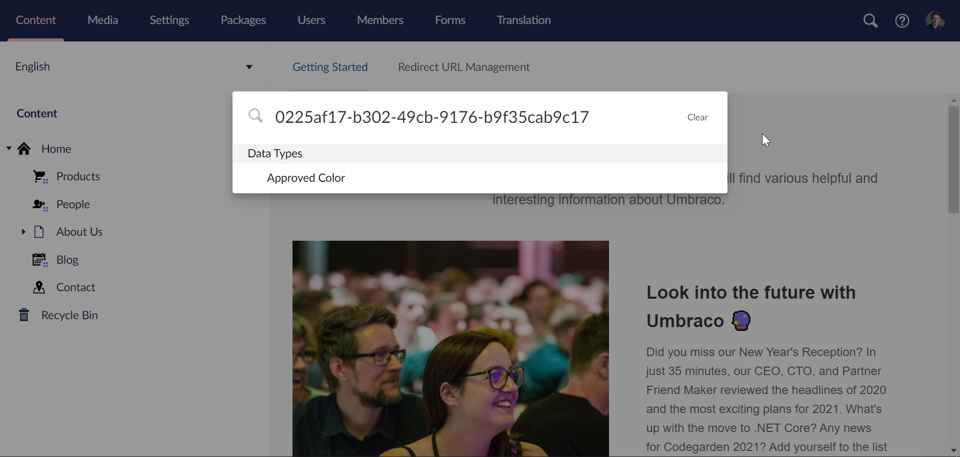 8152 Global Search Not Working With Guid · Issue 9768 · Umbracoumbraco Cms · Github