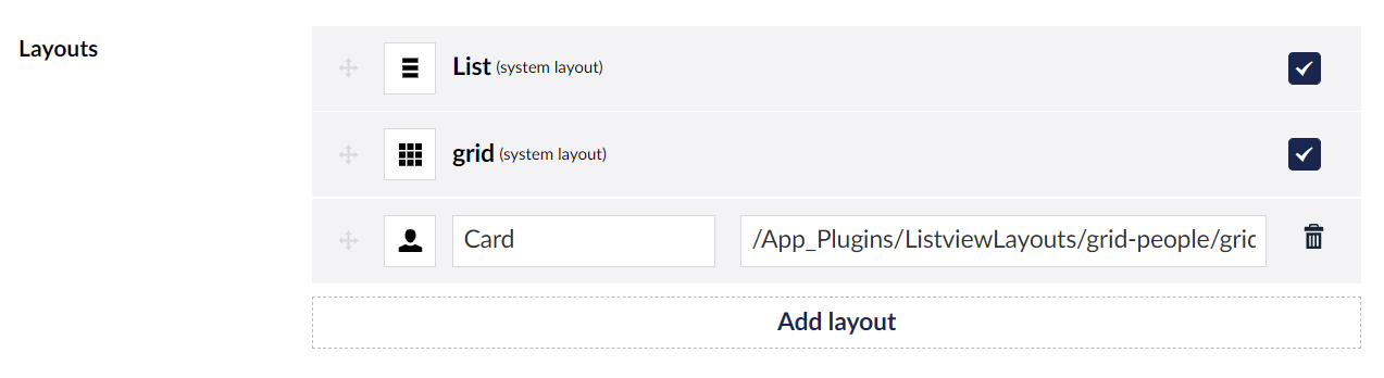 Only Possible To Use Custom Listview If Name Match Alias · Issue 9289 · Umbraco Umbraco Cms