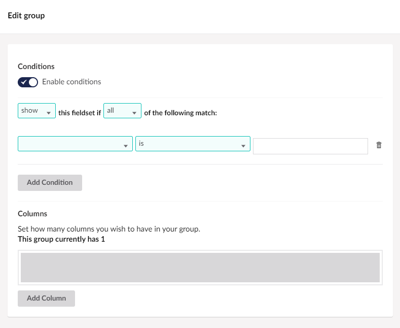 8.7RC: Clear line before add condition · Issue #512 · umbraco/Umbraco.Forms.Issues · GitHub