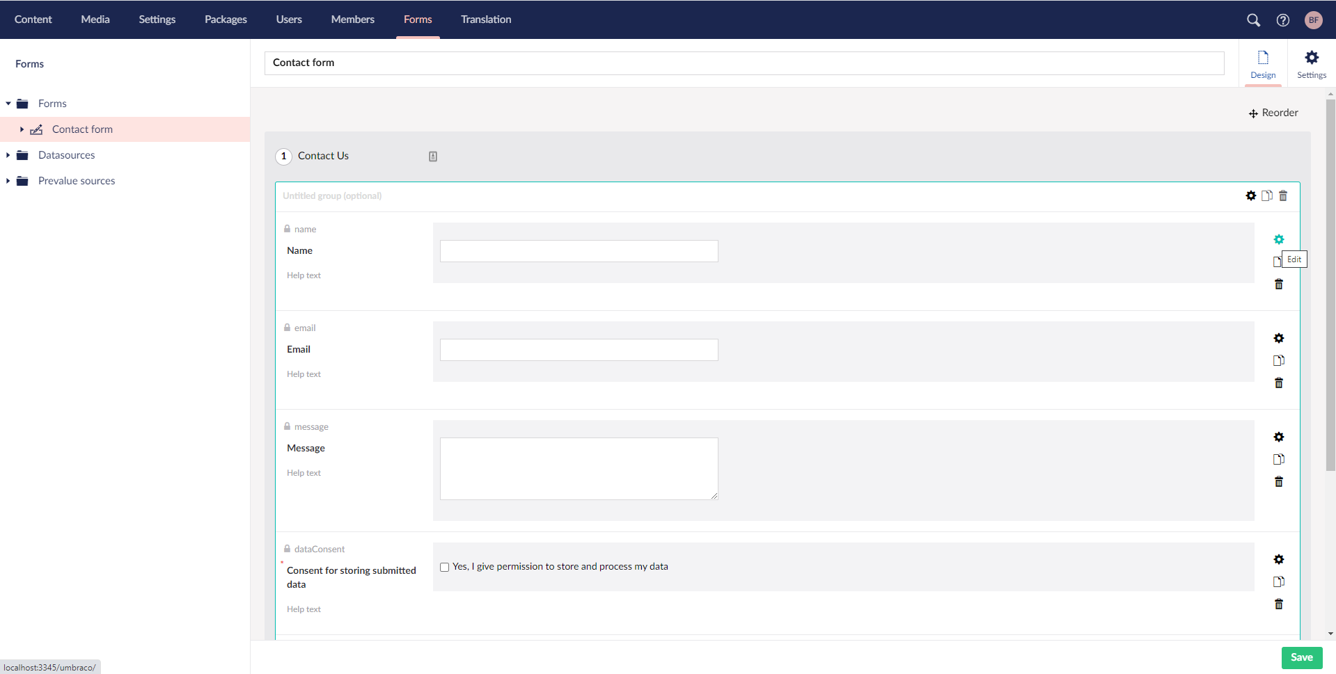 8.7RC: Change turquoise color · Issue #511 · umbraco/Umbraco.Forms.Issues · GitHub