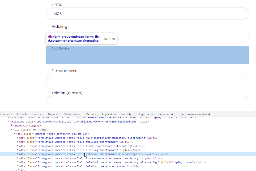Conditionally Shown Field Sometimes Doesnt Work · Issue 887 · Umbraco