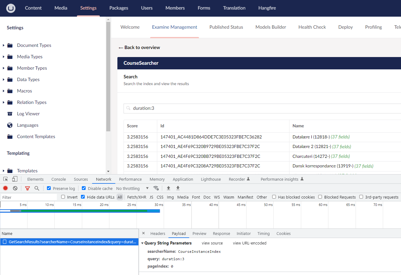 Examine multi searcher in dashboard · Issue #13749 · umbraco/Umbraco-CMS · GitHub