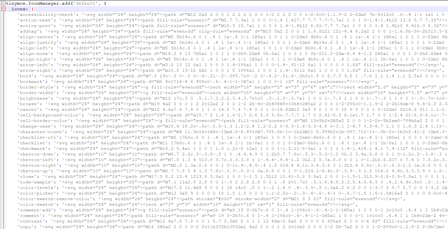 Richtext Editor Toolbar Icons Are Missing In Configuration · Issue 14324 · Umbracoumbraco Cms 1517