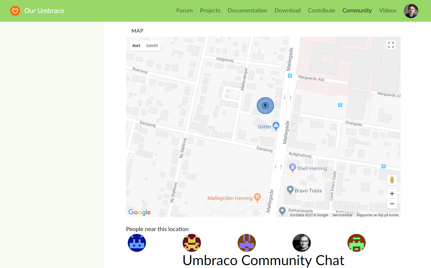 Cluster graphic doesn't disappear when zooming · Issue #213 · umbraco/OurUmbraco · GitHub