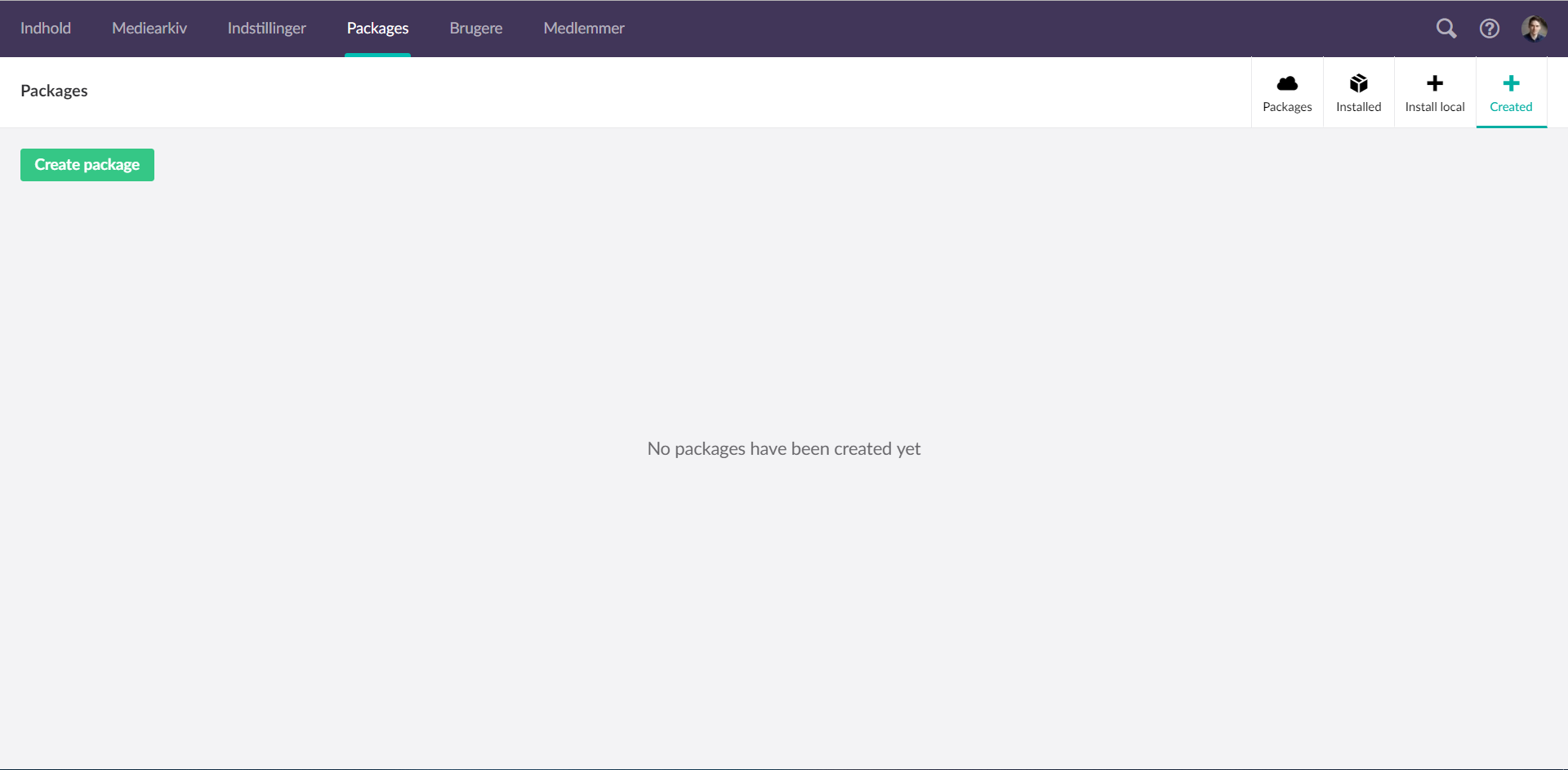 v8: Localization of packages section · Issue #4158 · umbraco/Umbraco-CMS · GitHub