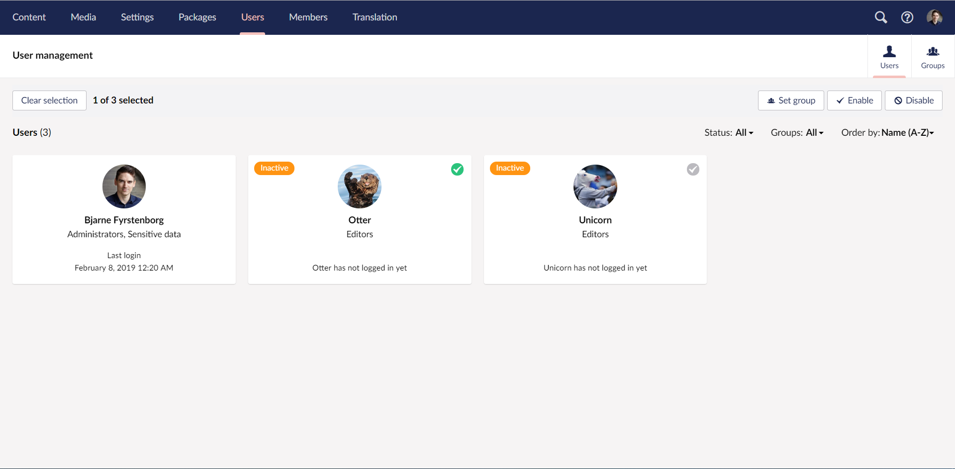 v8: Selection and bulk actions need to be consistent · Issue #4476 · umbraco/Umbraco-CMS · GitHub