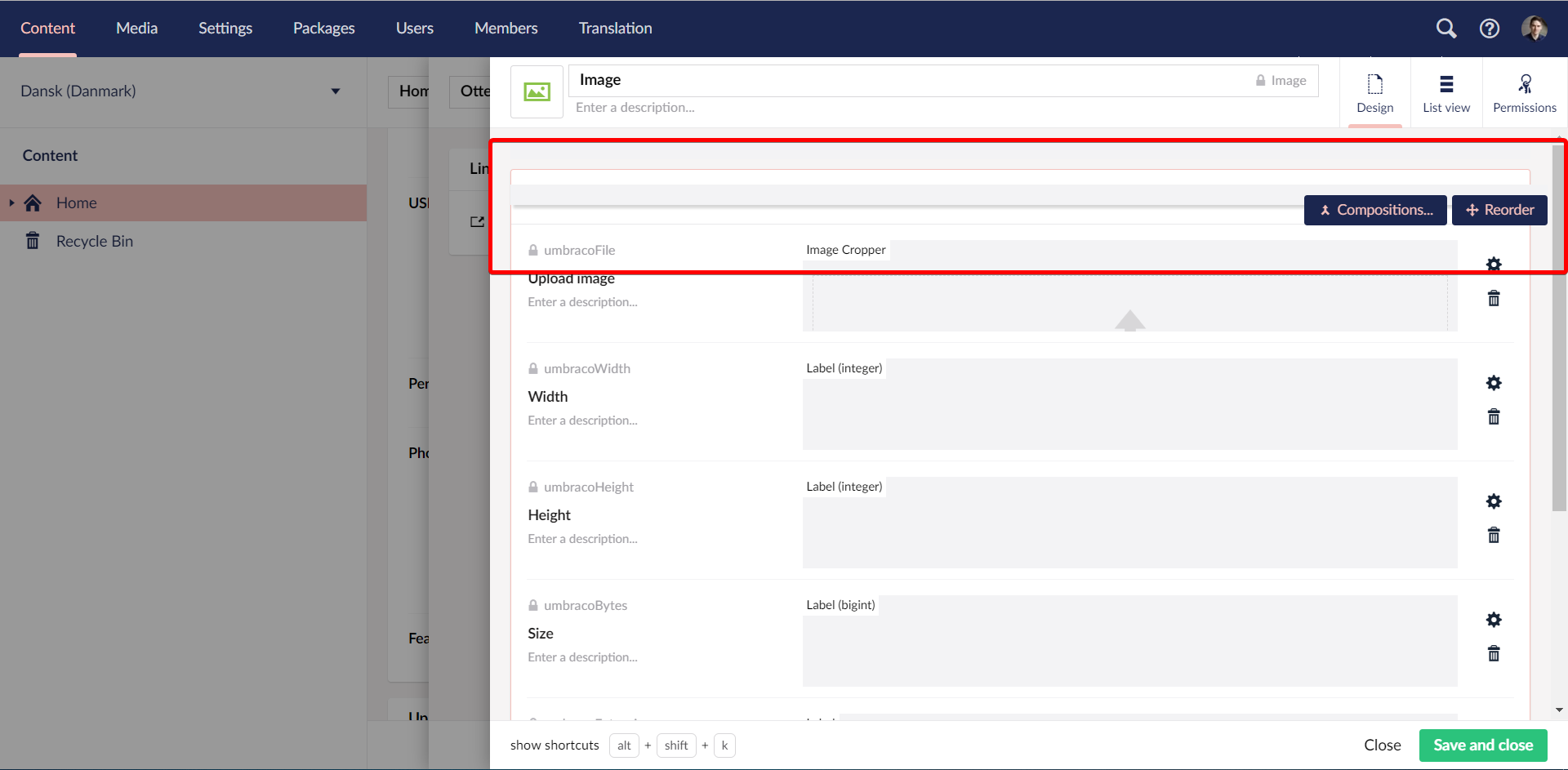 v8: Sub header actions in infinite editing need adjustments · Issue #4529 · umbraco/Umbraco-CMS ...