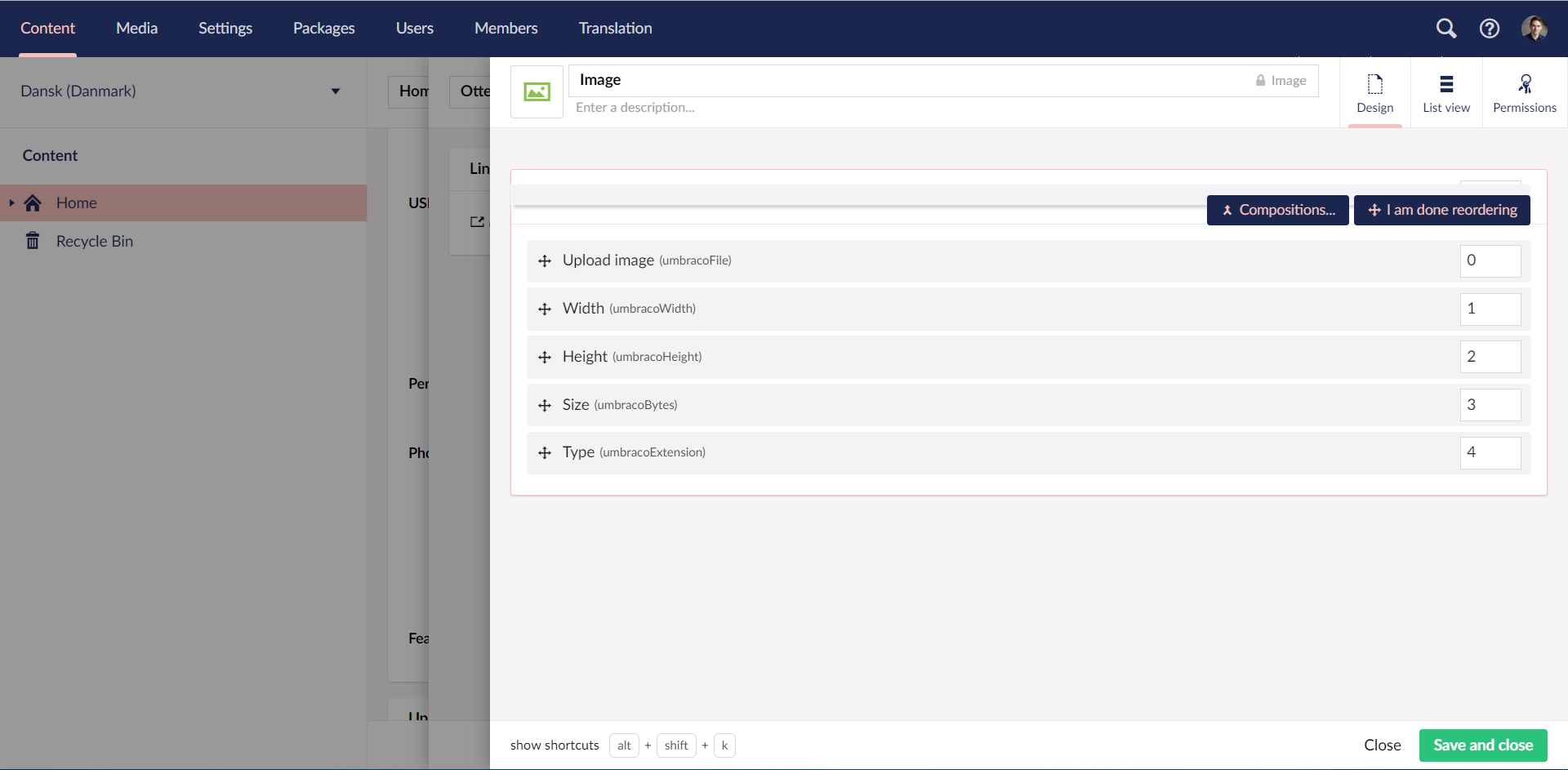 v8: Sub header actions in infinite editing need adjustments · Issue #4529 · umbraco/Umbraco-CMS ...