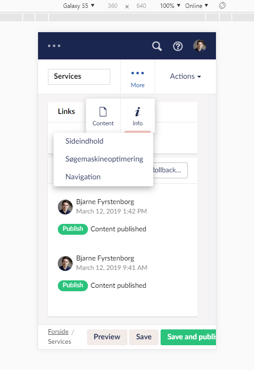 v8: Toggle more tab opens both apps + dropdown · Issue #5018 · umbraco/Umbraco-CMS · GitHub