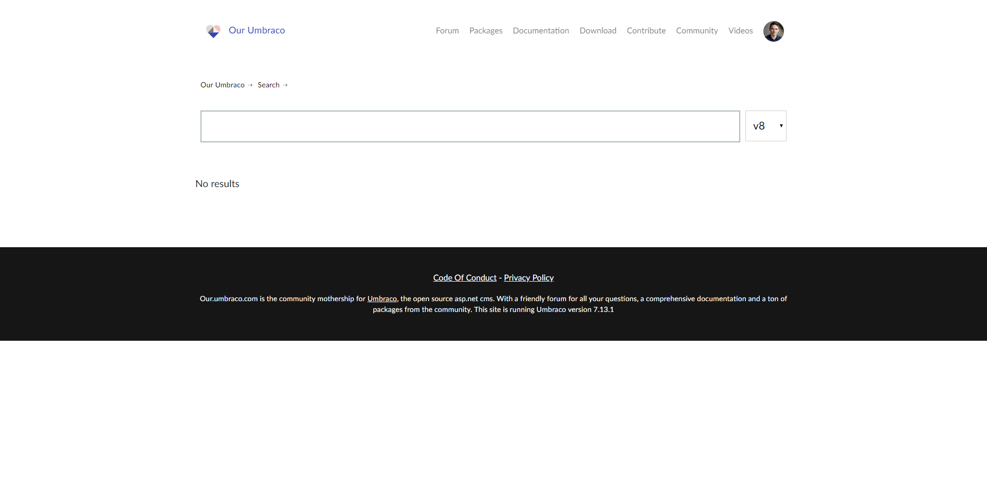 Add placeholder text to search input on search page · Issue #444 · umbraco/OurUmbraco · GitHub