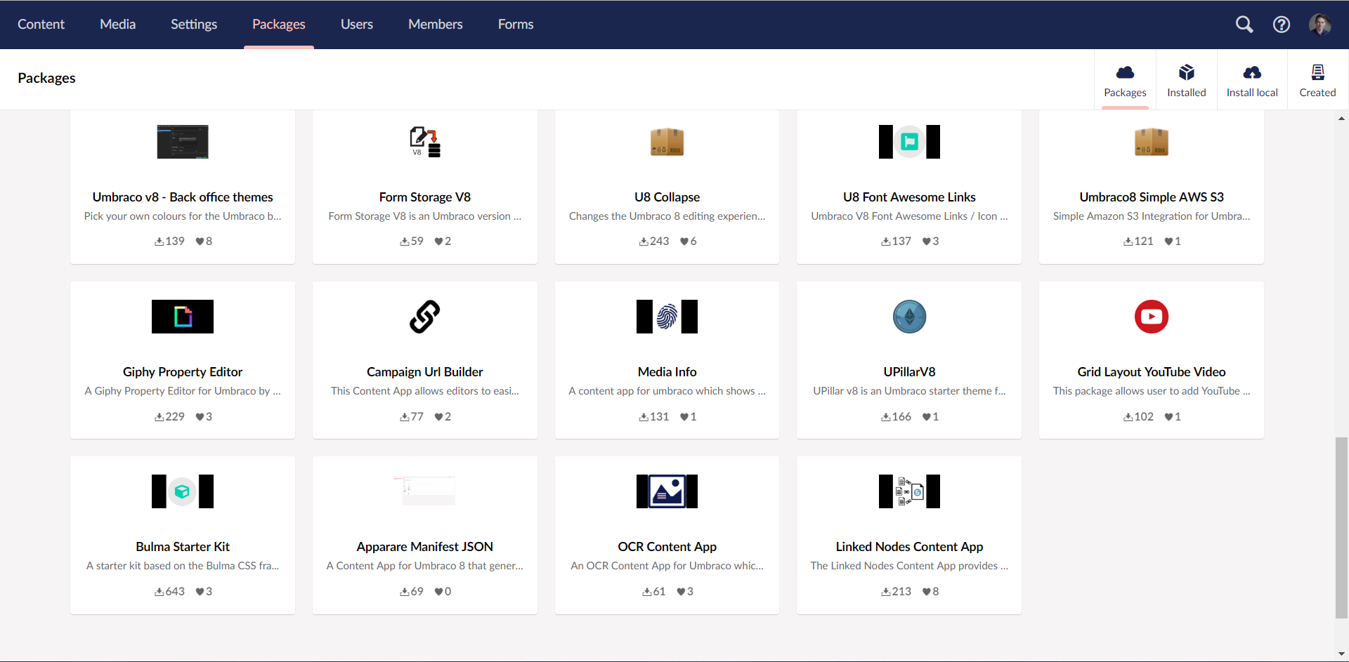 Screenshots have black background · Issue #455 · umbraco/OurUmbraco · GitHub