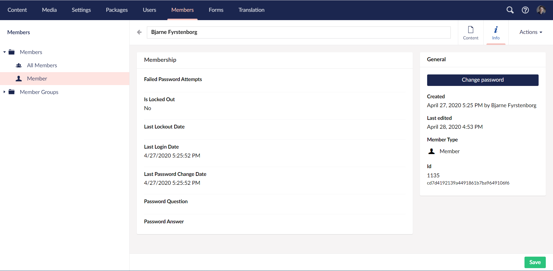 Review UI/UX for member password fields · Issue #7512 · umbraco/Umbraco-CMS · GitHub