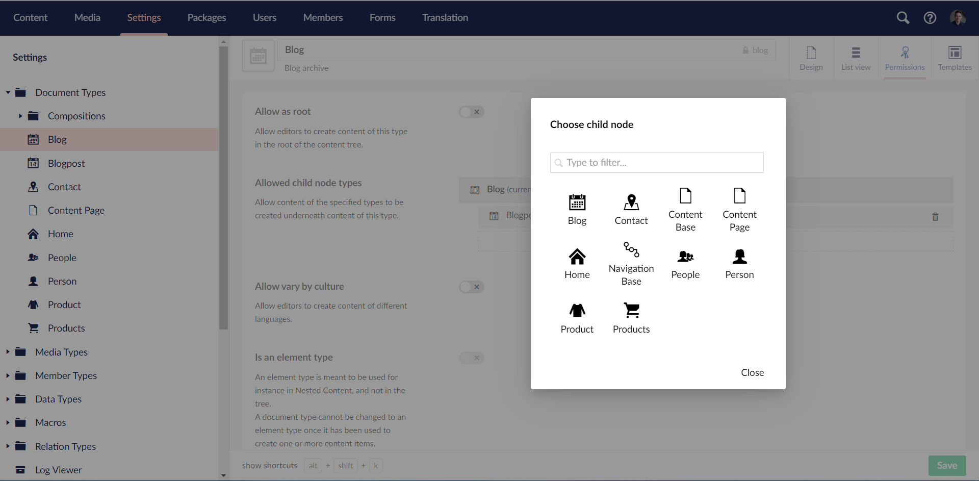 Overlay positioned top left when using hotkey · Issue #8424 · umbraco ...