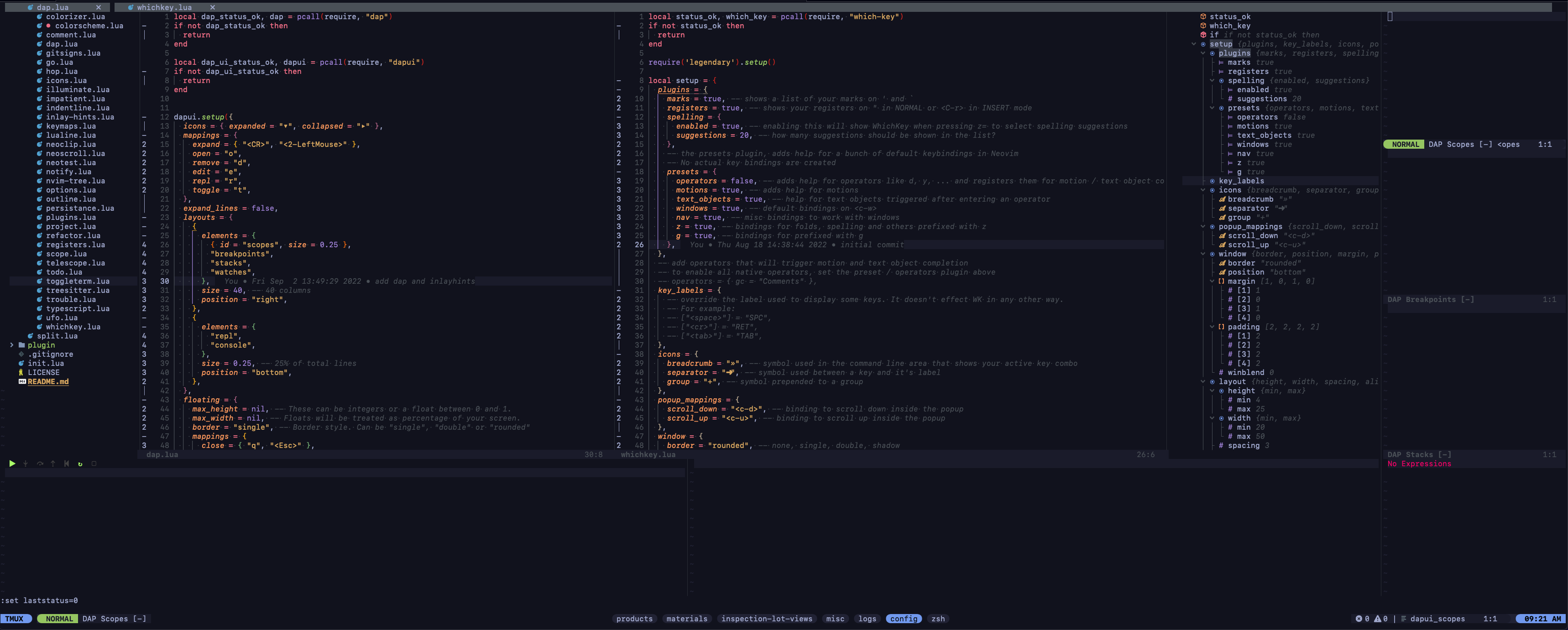 laststatus=0 is not respected · Issue #146 · rcarriga/nvim-dap-ui · GitHub