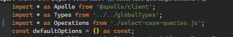 near-operation-file + typescript-react-apollo = Failed to resolve .js import · Issue #218 ...