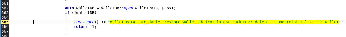 Wallet cli: better error message when enter wrong password · Issue #248 ...
