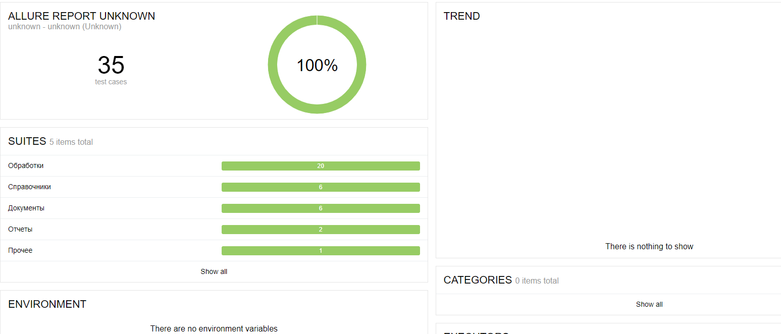 Отчет Allure для синтакс-проверки · Issue #250 · vanessa-opensource/vanessa-runner · GitHub