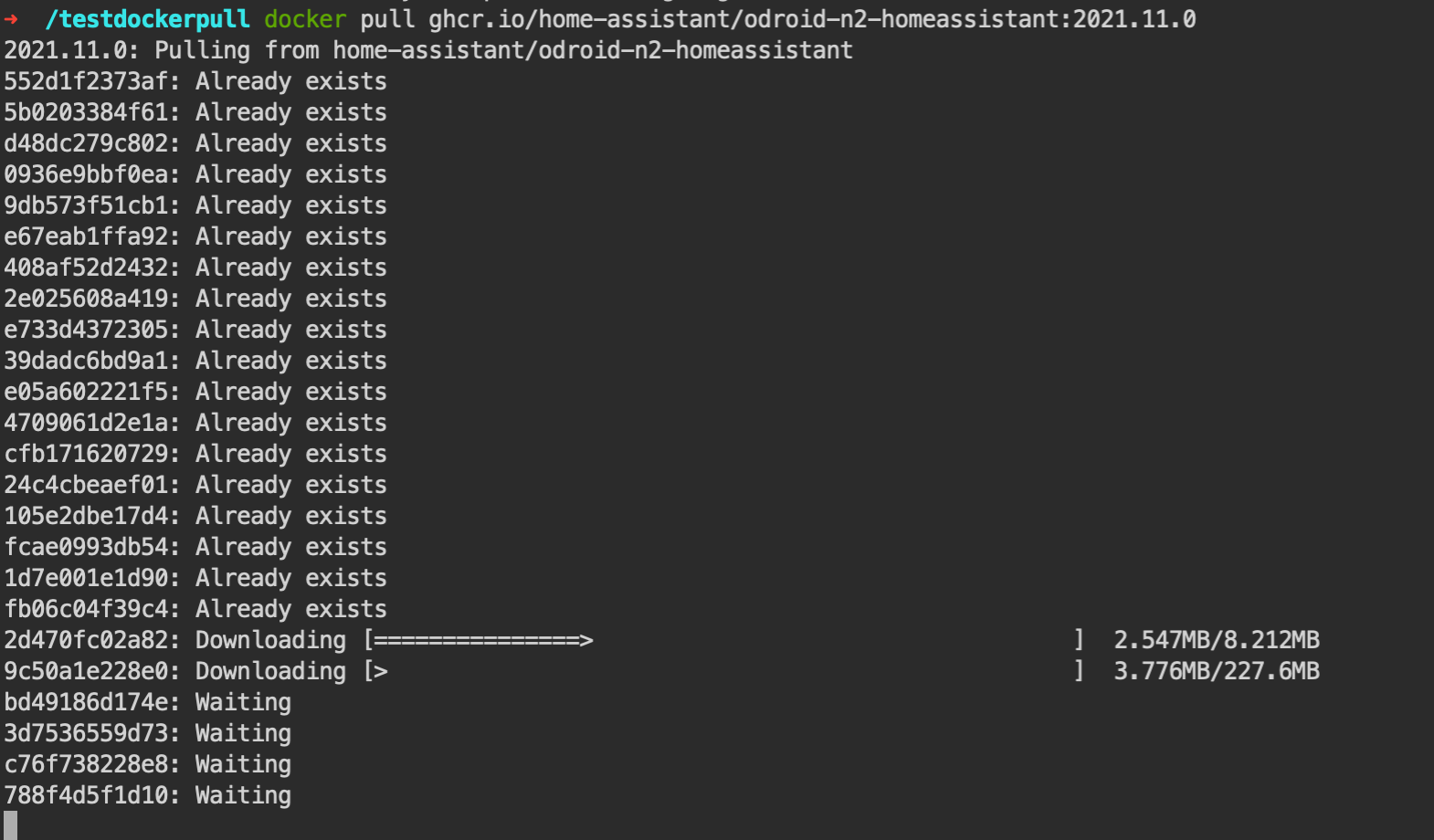 Unable to upgrade to Home Assistant Core v2021.11.1 · Issue #3290 · home-assistant/supervisor ...