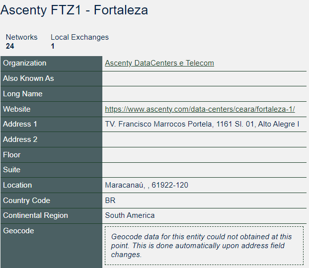Facility Geocode not working · Issue #1370 · peeringdb/peeringdb · GitHub