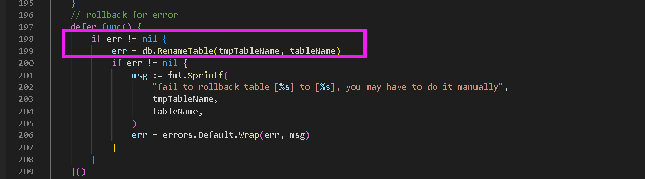 [Bug][migrationhelper] TransformTable lost error when rollback · Issue #3714 · apache/incubator ...