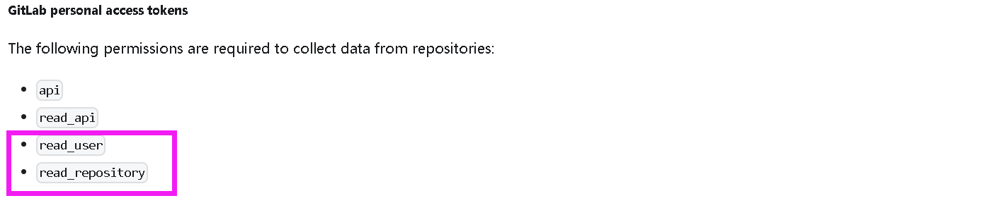 Doc Gitlab Token Permission Error · Issue 4784 · Apacheincubator Devlake · Github