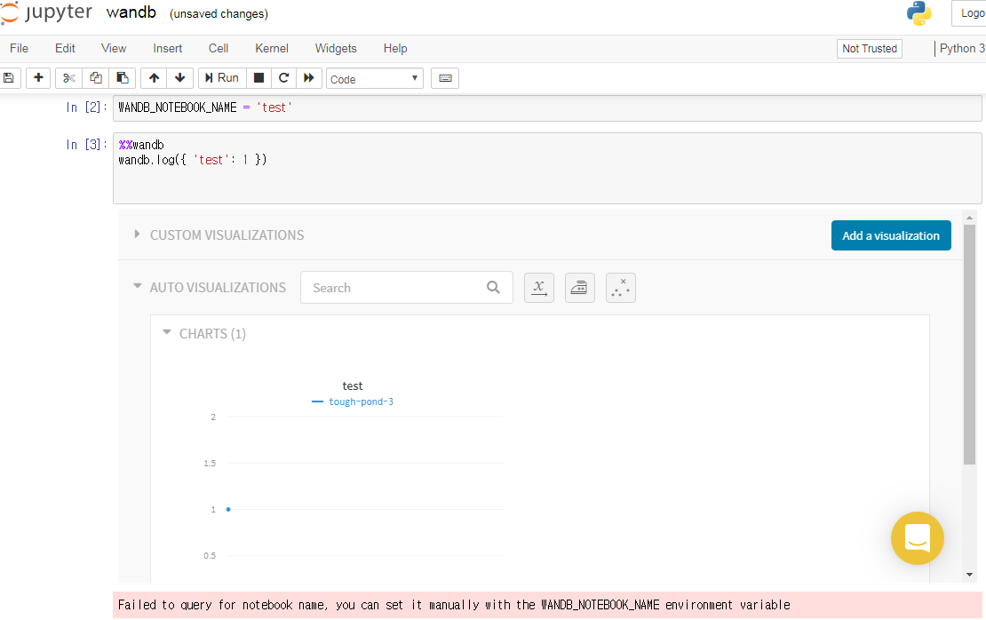 %%wandb doen't work in PyCharm · Issue #687 · wandb/wandb · GitHub