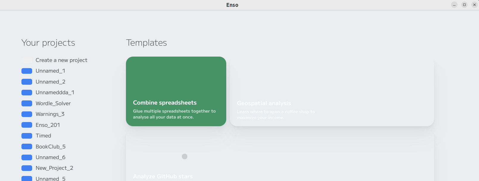 Incomplete resources present a rather bleak dashboard · Issue #7438 · enso-org/enso · GitHub