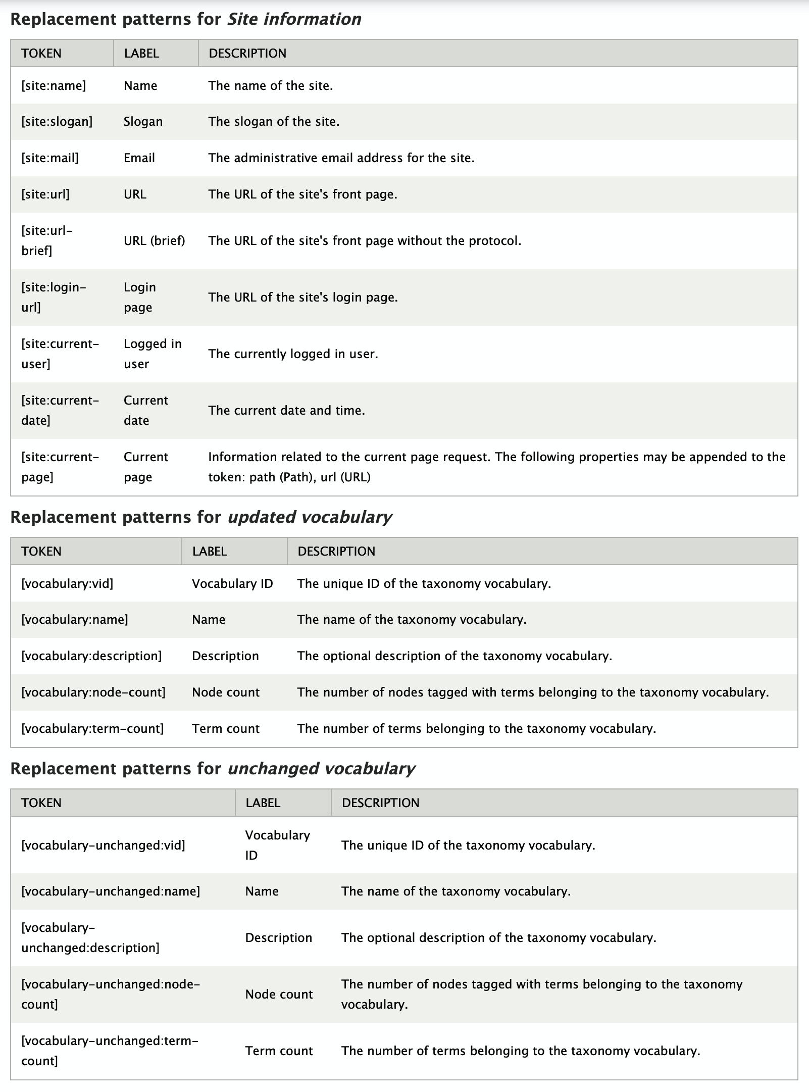 taxonomy_vocabulary is no longer an Entity, vocabularies are in config · Issue #116 · backdrop ...