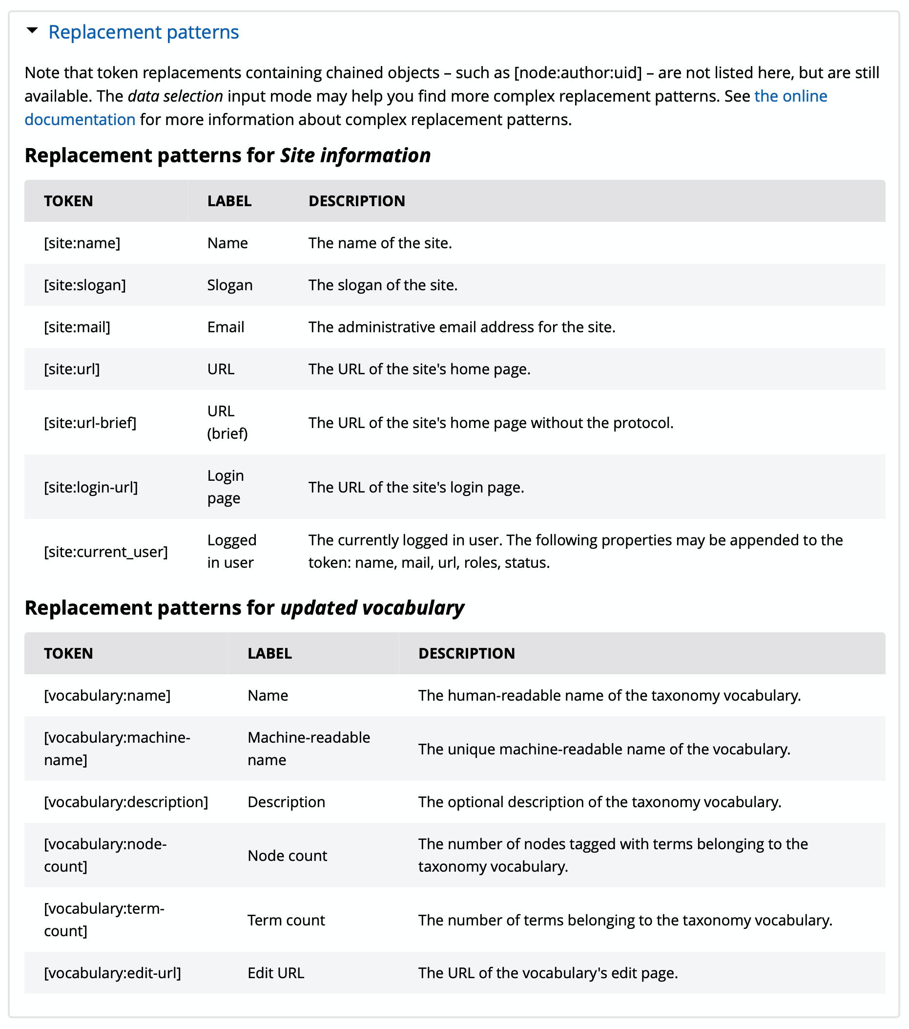 taxonomy_vocabulary is no longer an Entity, vocabularies are in config · Issue #116 · backdrop ...