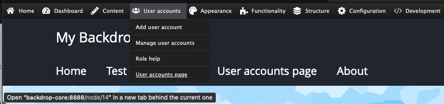 Admin menu doesn't use URL aliases, but other menus do · Issue #6040 · backdrop/backdrop-issues ...