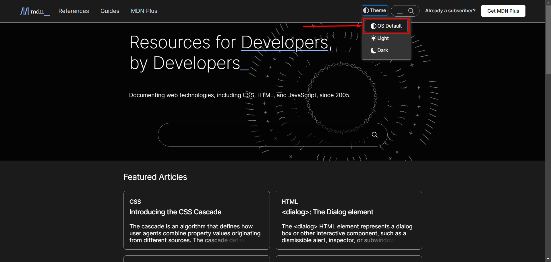 Feature Request Add A Default Option To Set Darklight Mode Based On User System Settings 
