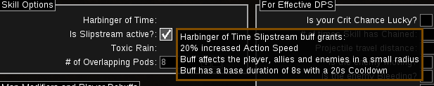 Incorrect Value for Slipstream's Action Speed Buff · Issue #3104 · PathOfBuildingCommunity ...