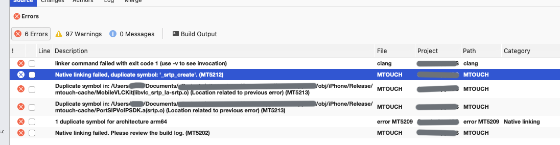 Xamarinios After Adding App Center Sdk Project Could Not Build Mt5212 · Issue 843